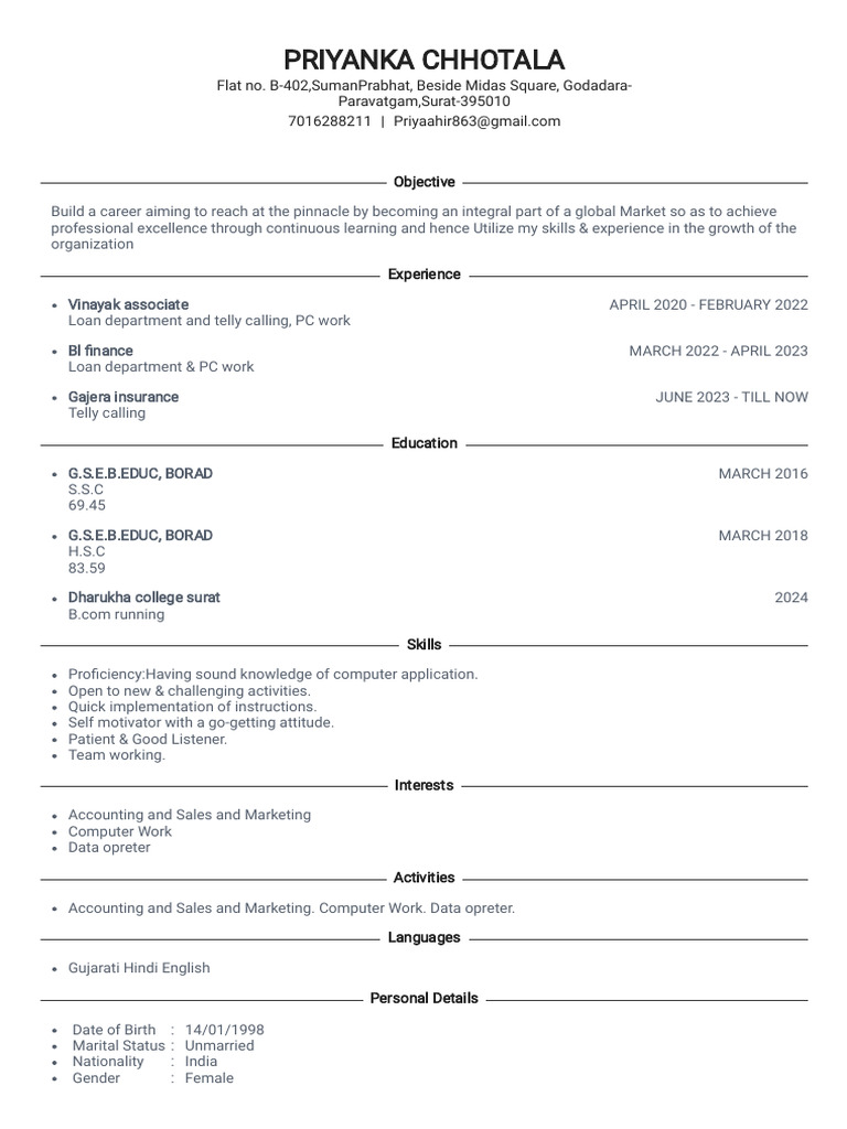 CV_2024121317114944 | PDF | Cognition | Learning