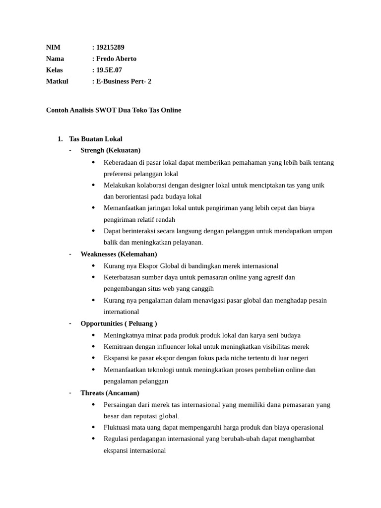 Latihan Soal Pert 2 | PDF