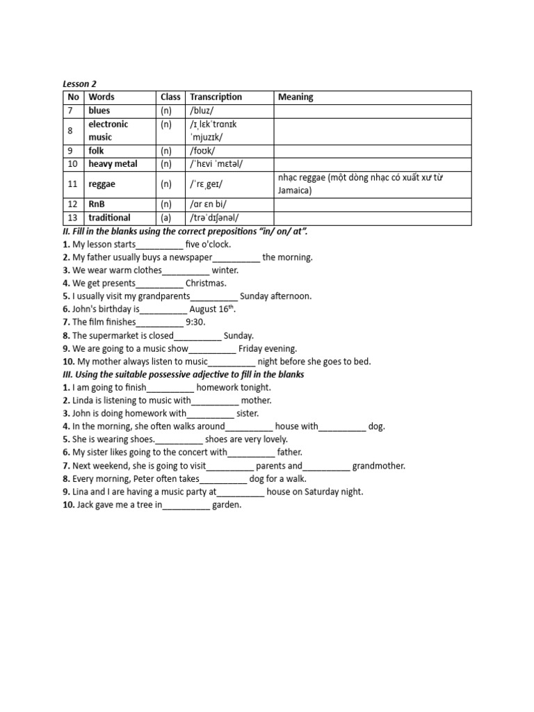UNIT 3 - L P 7-2 | PDF