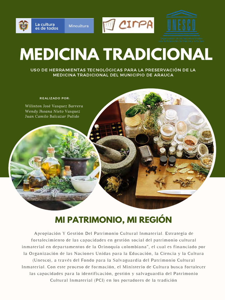 PCI Medicina Tradicional Arauca Web | PDF