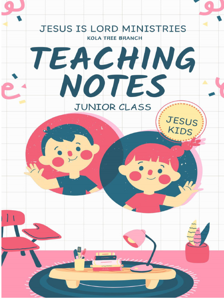 Junior Class Notes | PDF | Jesus | Pastor