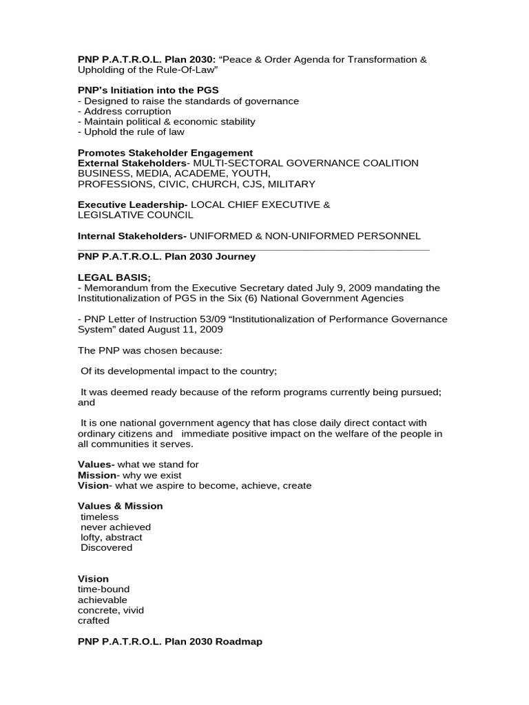 Intro PGS Converted | PDF | Governance | Government