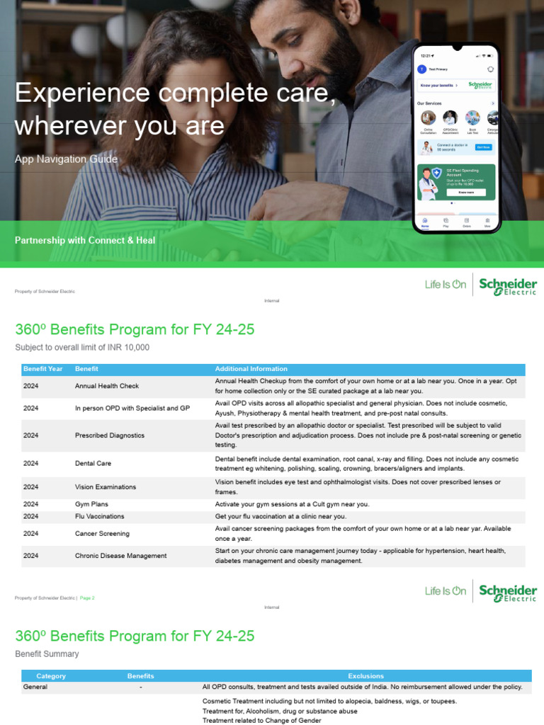 Employee Benefits Wallet - Navigation Guide | PDF | Cancer | Physical ...