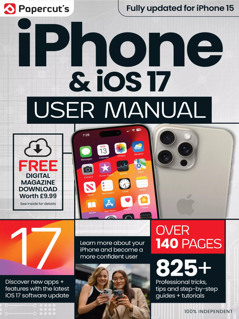 The Complete Iphone & IOS 17 User Manual | PDF
