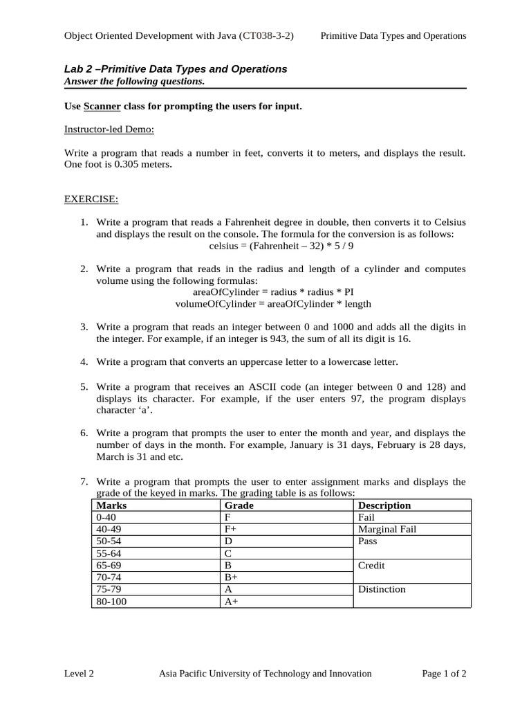 Tutorial_Lab-2 | PDF | Data Type | Interest Tutorial_Lab-2 | PDF | Data Type | Interest