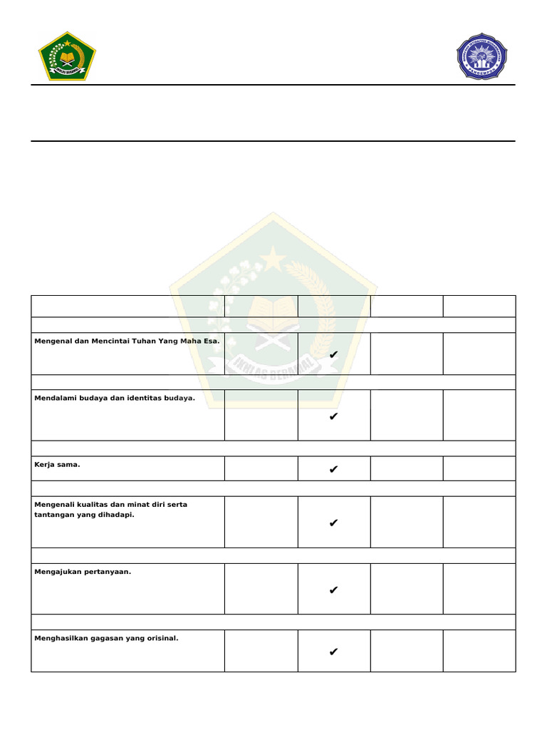 P5RA - Rapor _qiyan | PDF