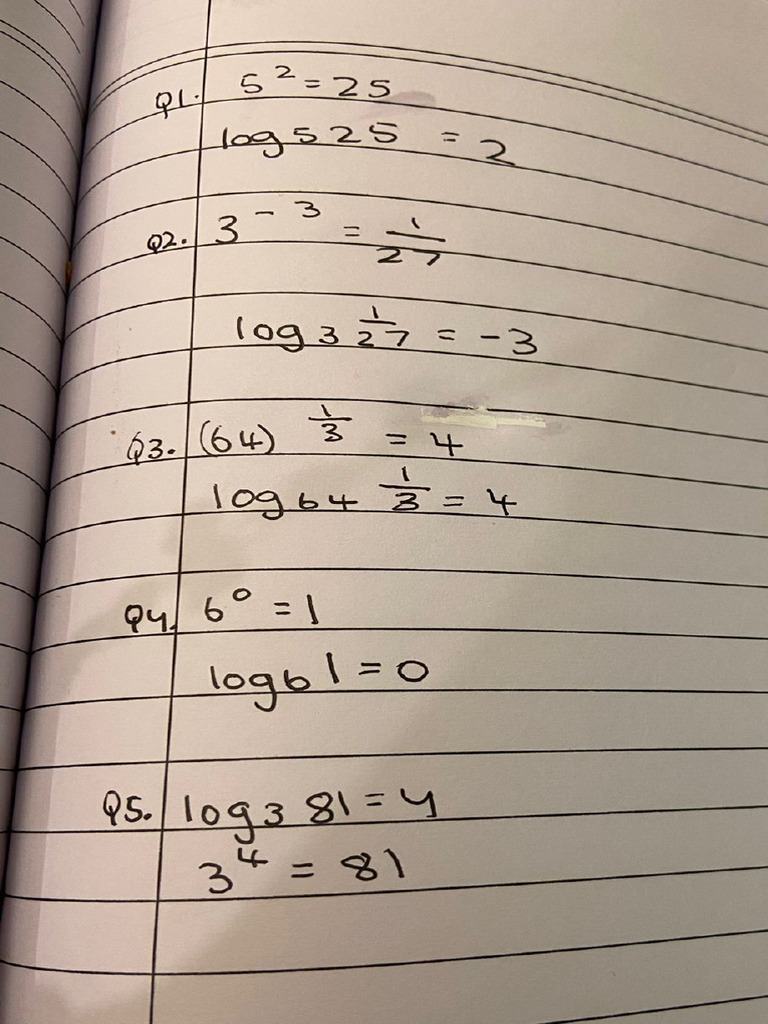 Logarithm and Indices - 1 | PDF