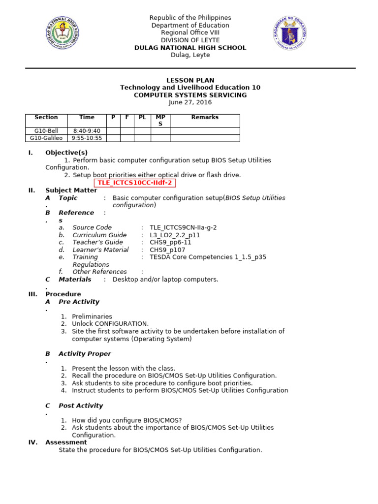 436304827 Lesson Plan for Networking for 2nd Sem | PDF | Backup | Computing
