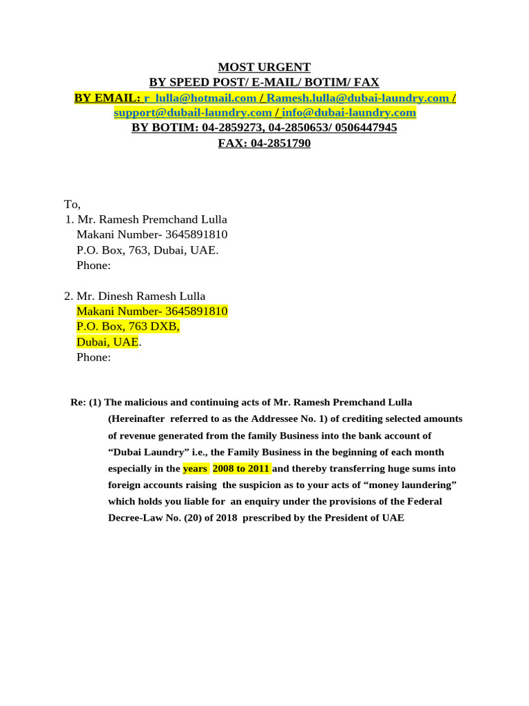 Most Urgent | PDF