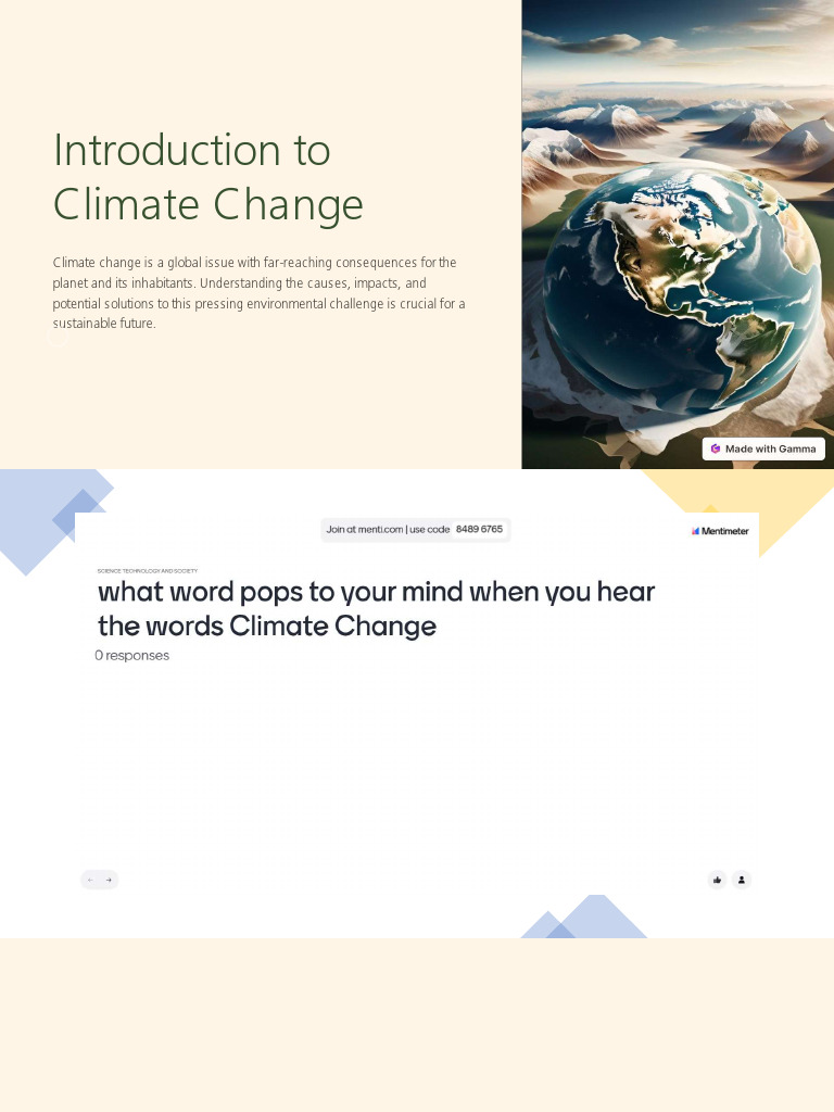 Understanding Climate Change Impacts | PDF | Climate Change | Natural ...