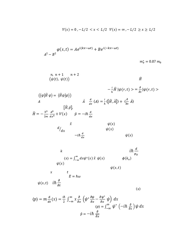 QM I Assignment 2 FA24 | PDF | Wave Function | Theoretical Physics