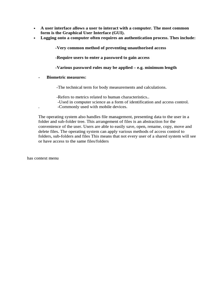 Operating Systems Notes 2 | PDF