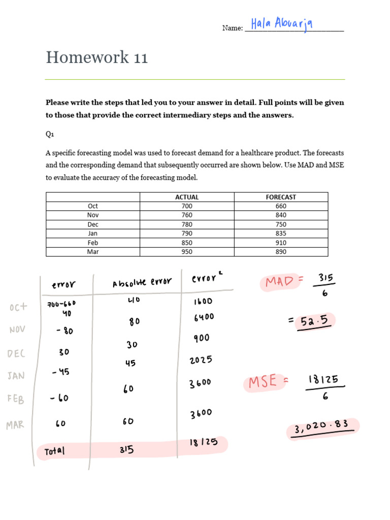 Final | PDF | Forecasting | Applied Mathematics