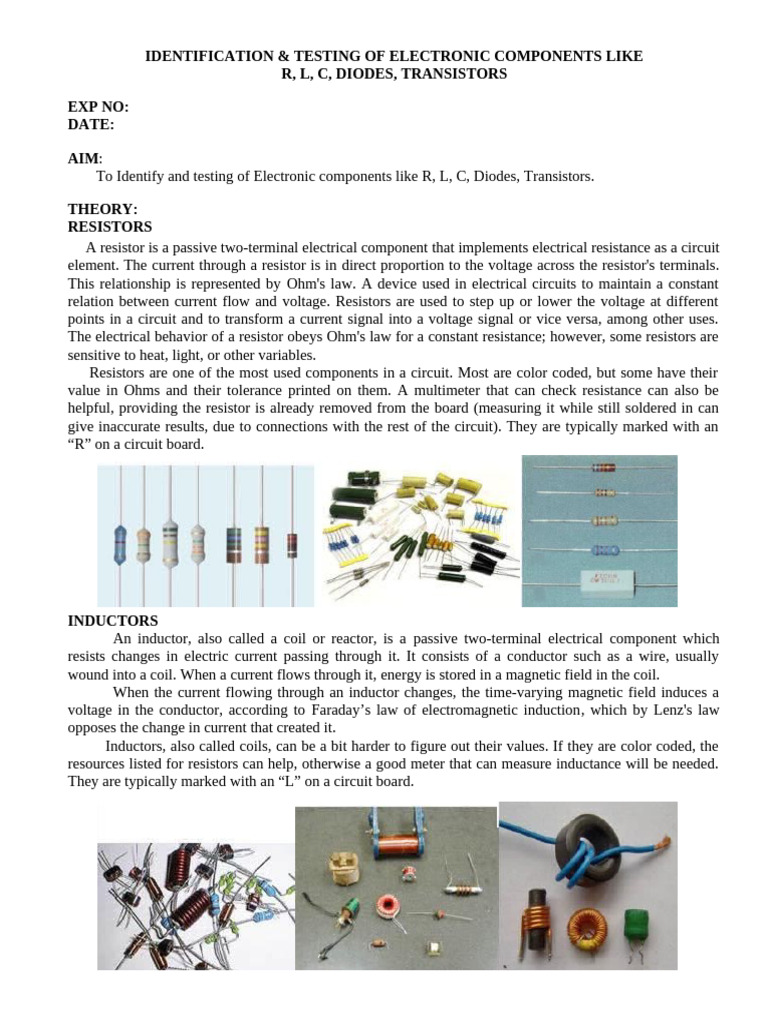 Foe Lab Manual | PDF | Rectifier | P–N Junction