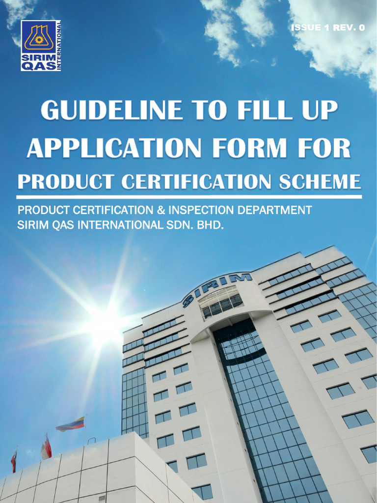 ePCS DOC 01-1.4 Guideline To Fill Up Application Form For Product ...
