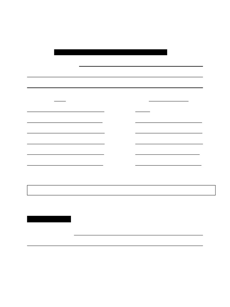 Stay Application Form | PDF
