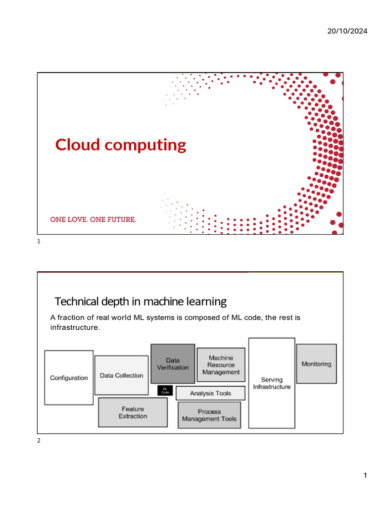5-cloud-ml-infrastructure | PDF | Cloud Computing | I Cloud
