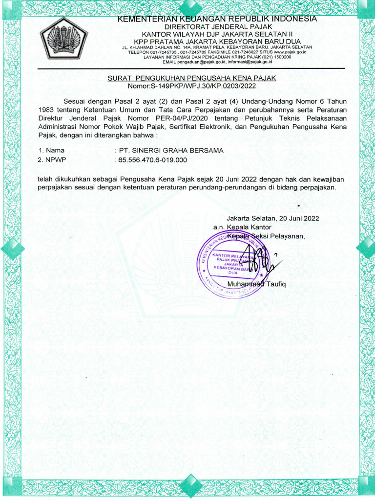 SPPKP Sigma | PDF
