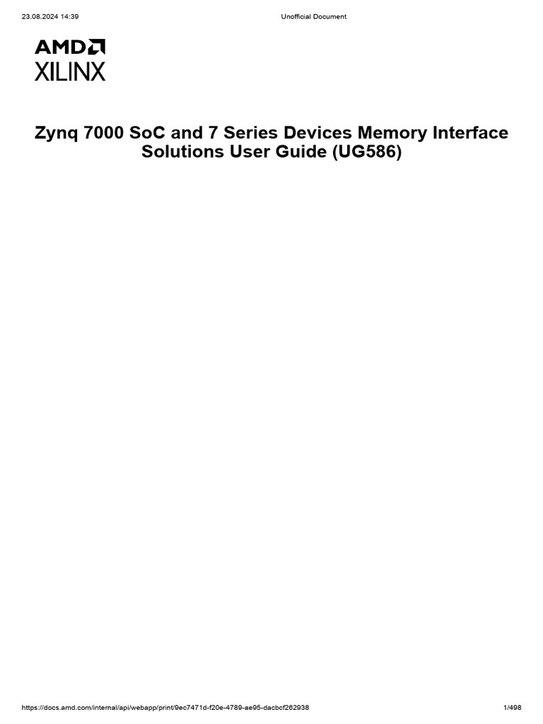 MIS UG586 (v4.2) | PDF | Field Programmable Gate Array | Input/Output