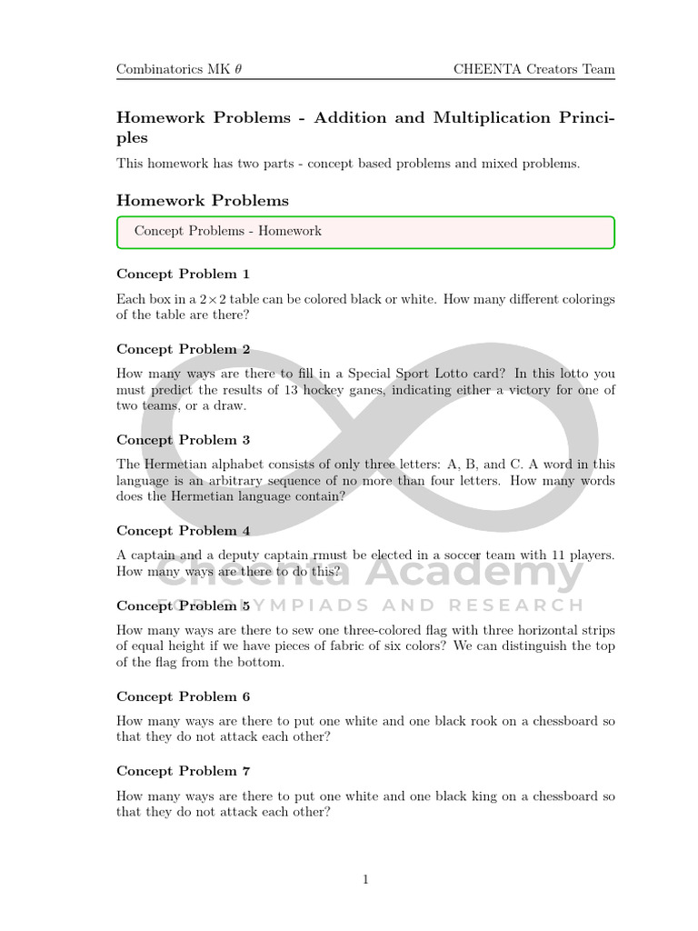 Addition and Multiplication Principles | PDF | Triangle | Angle