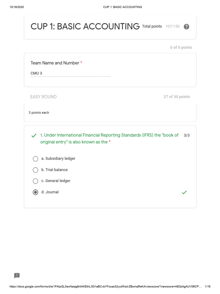 Basic Accounting Practice Problems 5 | PDF | Debits And Credits ...