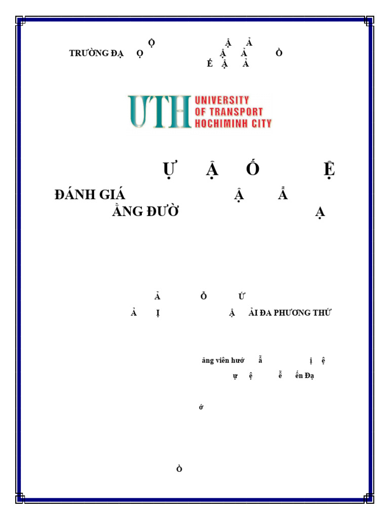 báo cáo thực tập UTH | PDF