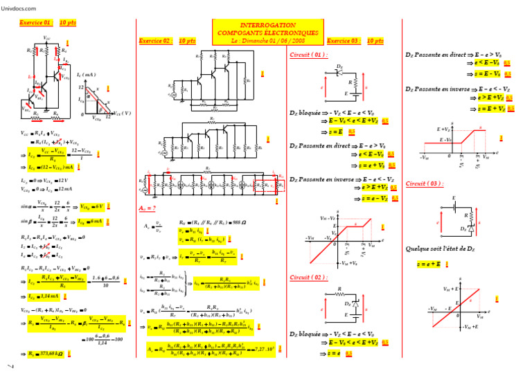 Corrigé Type EXo3 - TD2 | PDF