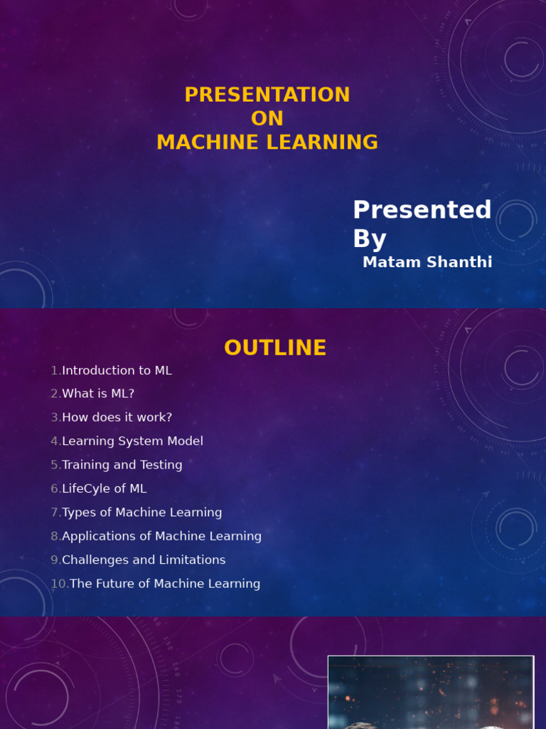 Shanthi ML PPT | PDF | Machine Learning | Support Vector Machine