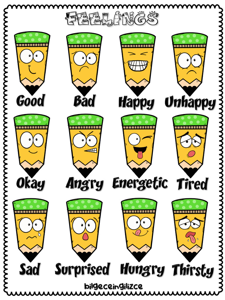 Feelings Pencils | PDF