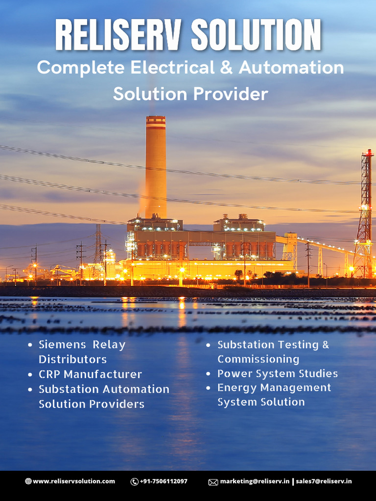 1. Reliserv Solution (1) | PDF | Electrical Substation | Relay