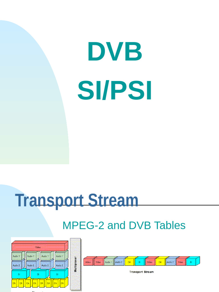 DVBSI | PDF