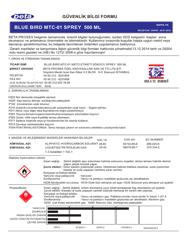 Blue Bird Meto Sökücü | PDF