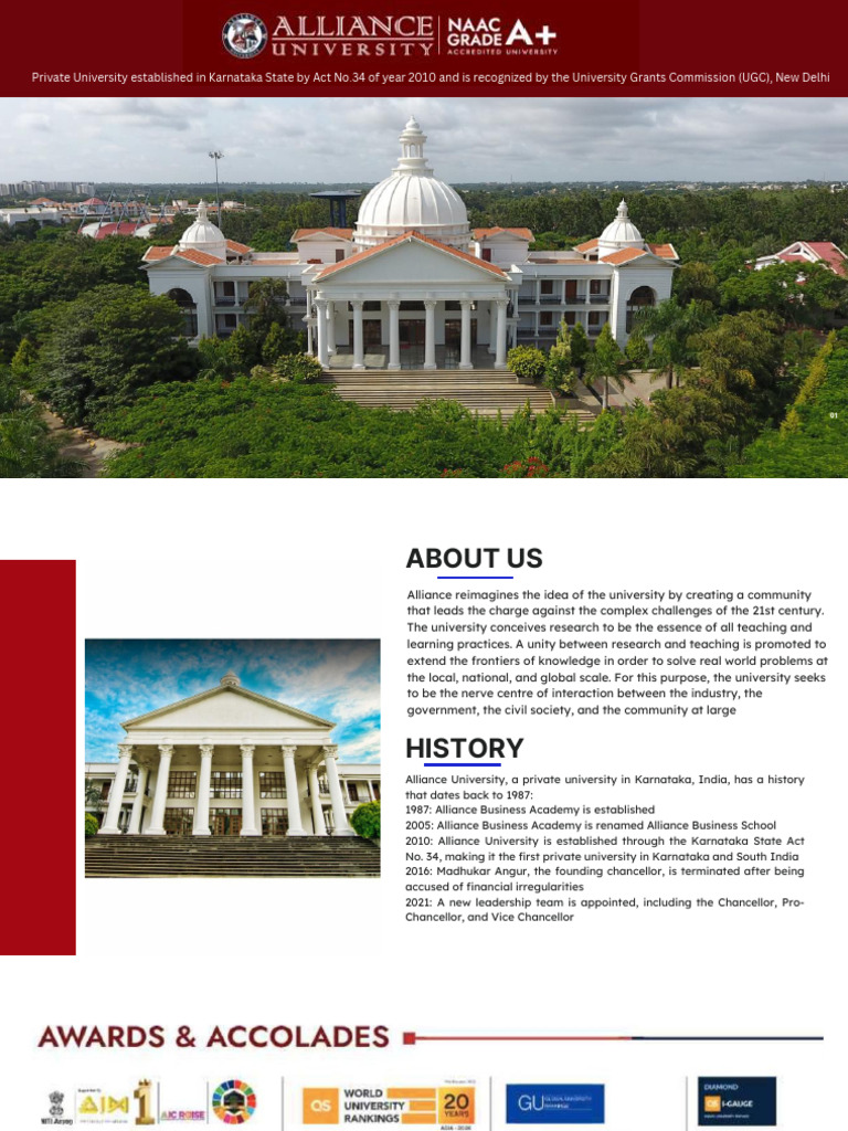 Alliance University Updated | PDF | Engineering | University