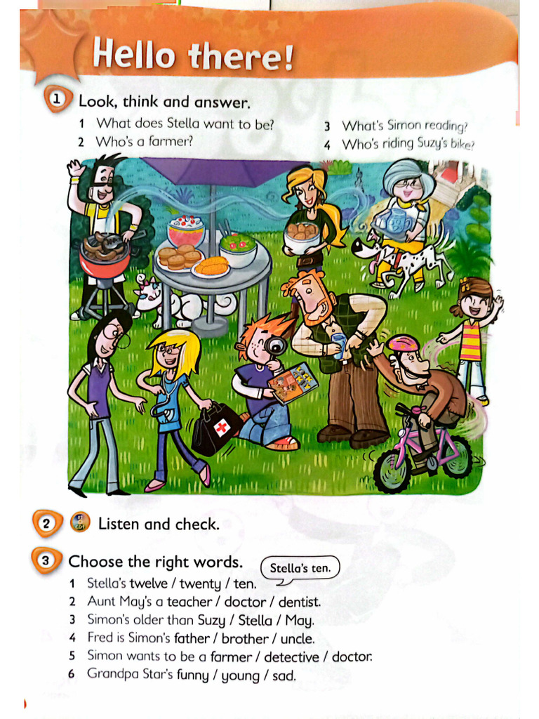 Kids Box 4 - Unit 1 + Hello There (Student Book) | PDF