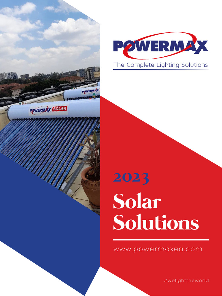 Solar-Catalogue | PDF | Water Heating | Solar Energy