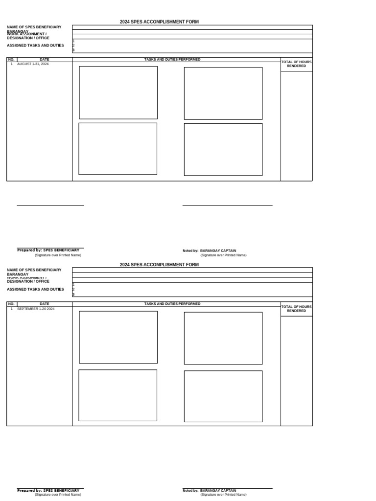 Edited Accomplishment Report 2024 | PDF