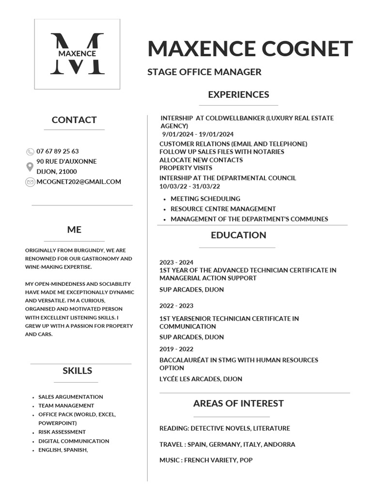 Maxence Anglais | PDF