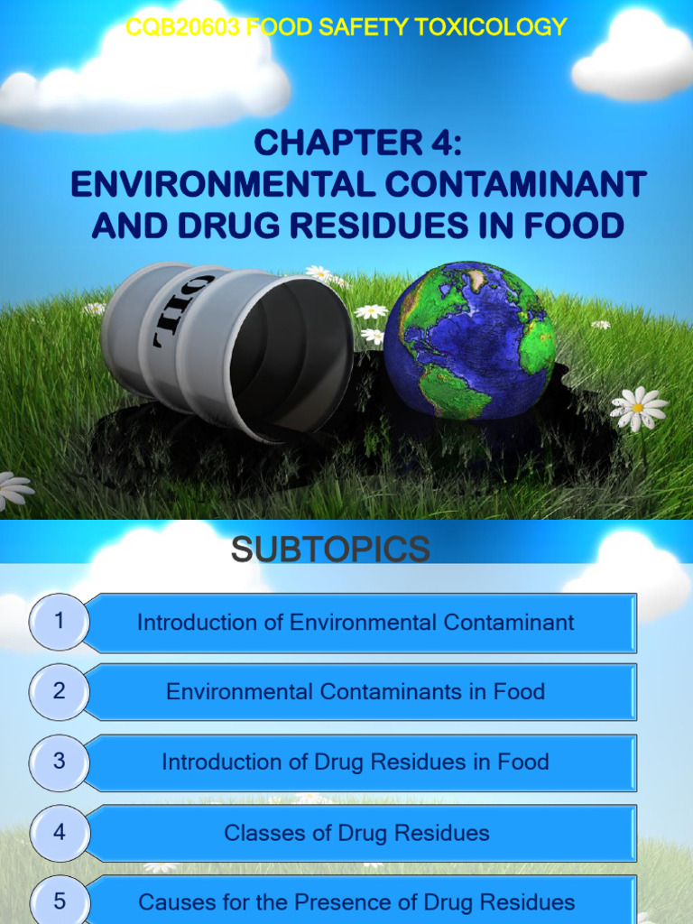 Chapter 5 Food Additives Toxicant Formed During Food Processing | PDF | Polychlorinated Biphenyl ...