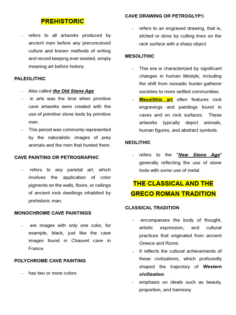 ART APP MIDTERM REVIEWER | PDF | Realism (Arts) | Renaissance