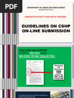 CSHP Online Application Guide for Region 4A | PDF