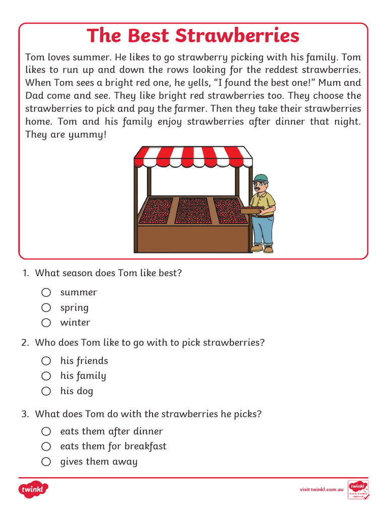 The Best Strawberries | PDF