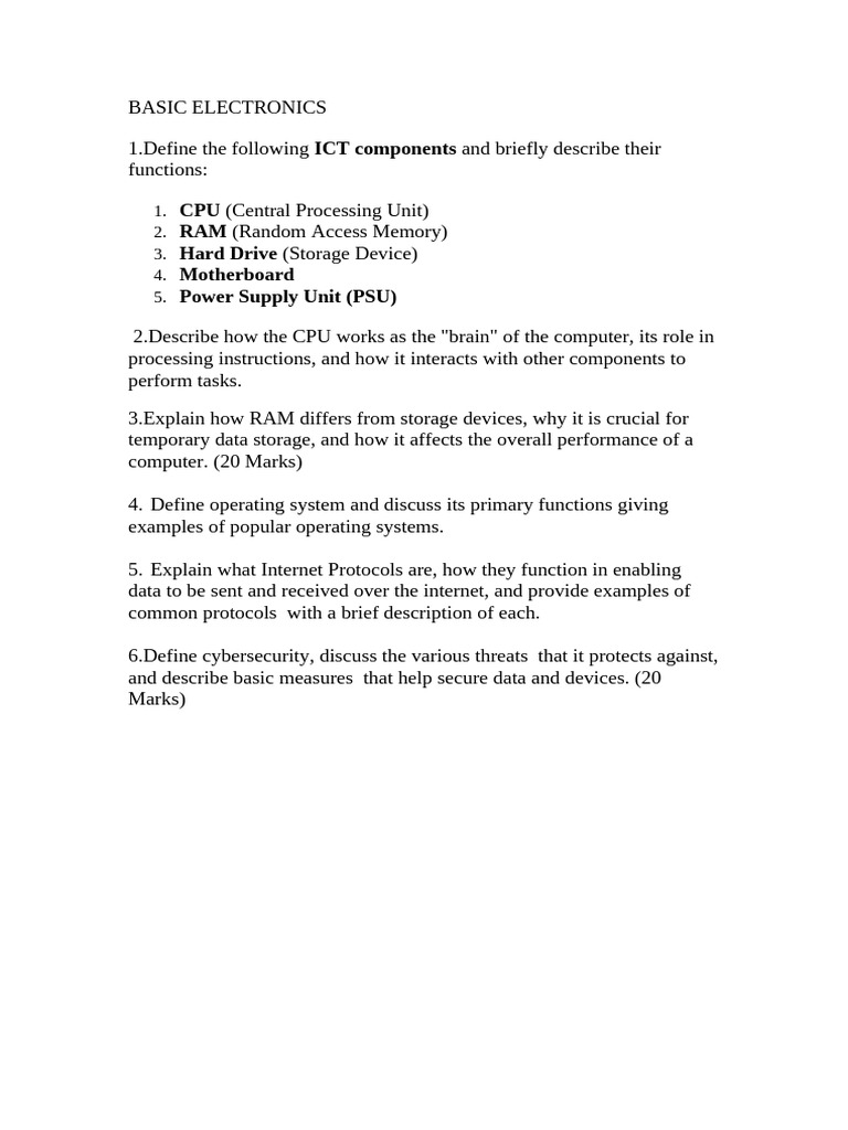 BASIC ELECTRONICS | PDF