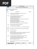 CM Review Checklist | PDF | Computer Science | Systems Engineering