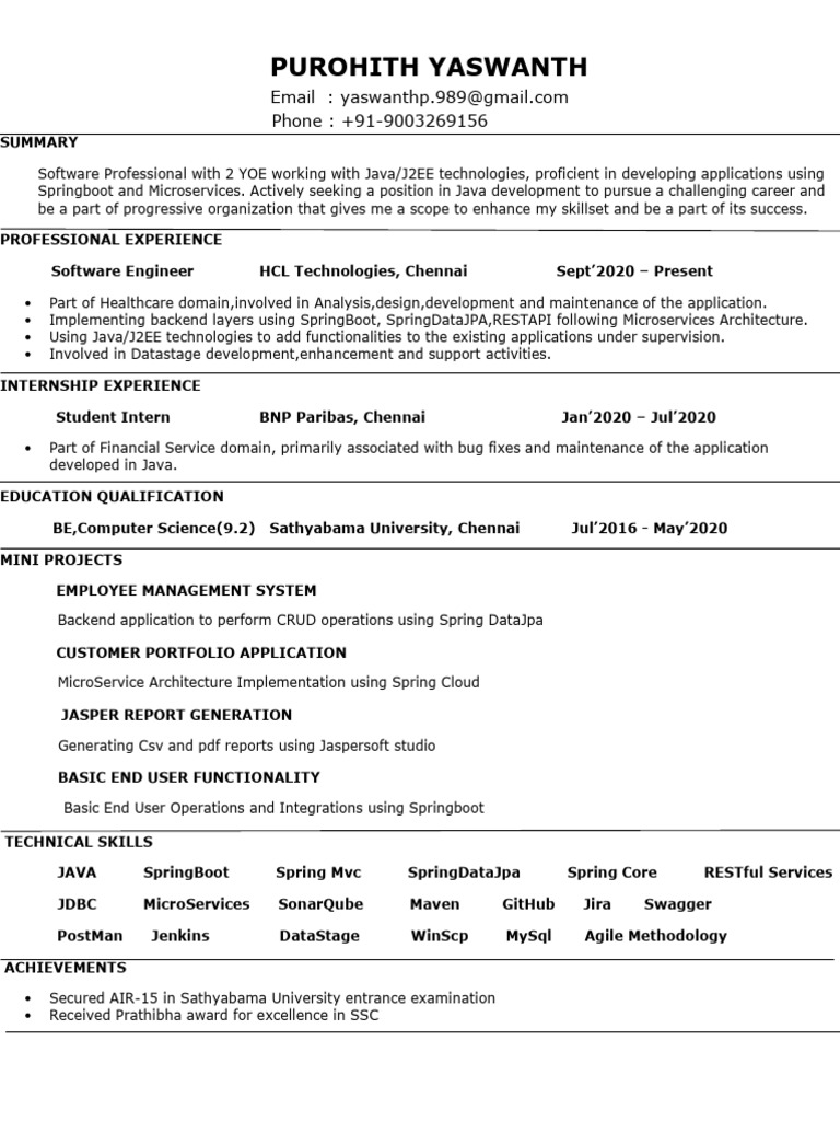 Naukri_PurohithYaswanth[2y_0m] | PDF