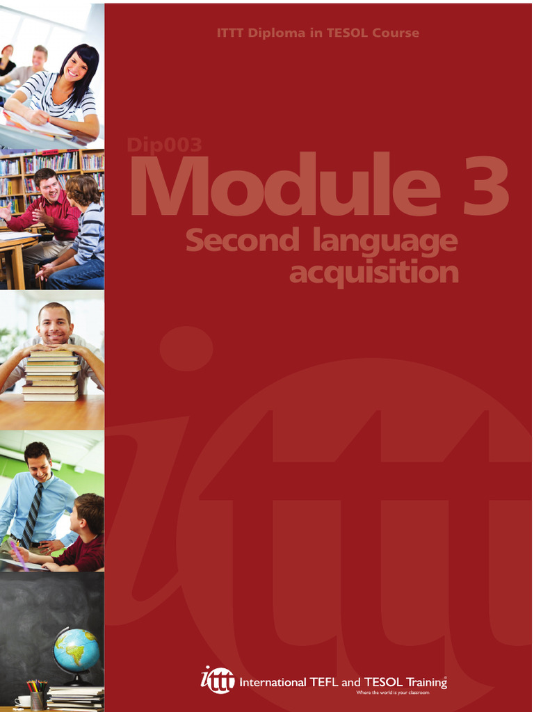 Dip Module3.cdr | PDF | Second Language Acquisition | Second Language