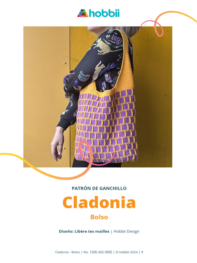 Cladonia - Bolso | PDF | Tejer | Costura