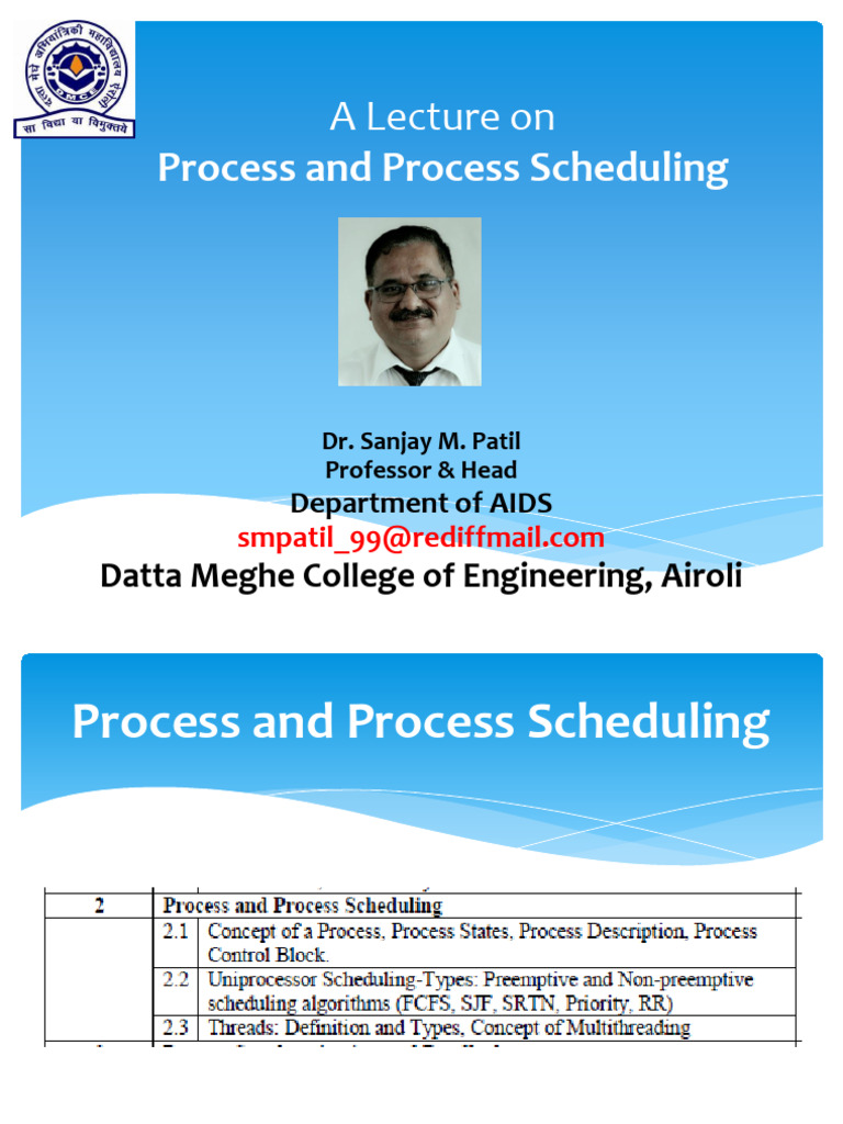 unit 2 | PDF | Thread (Computing) | Process (Computing)