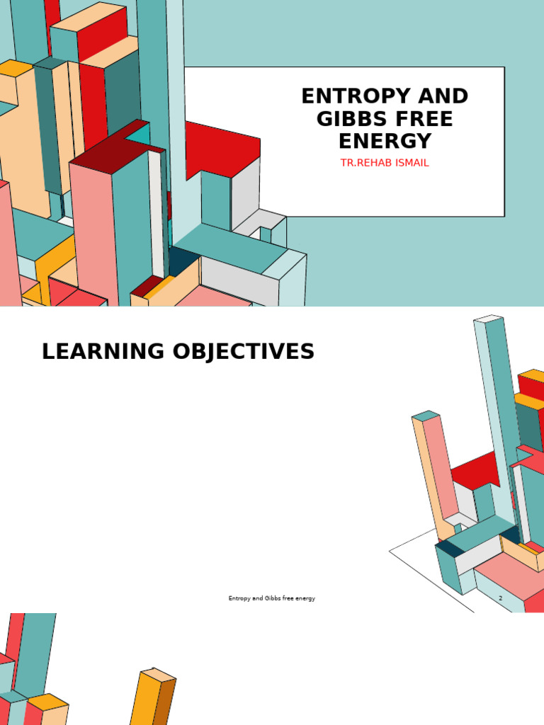 Entropy and Gibbs Free Energy | PDF