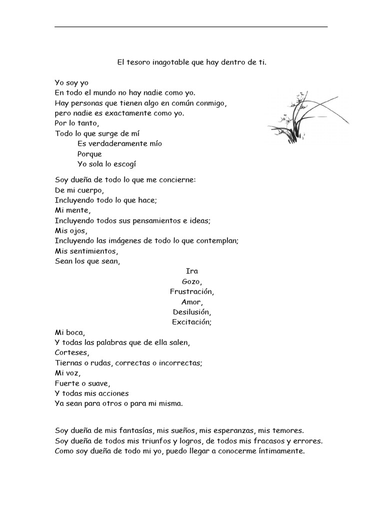 Yo Soy Yo | PDF