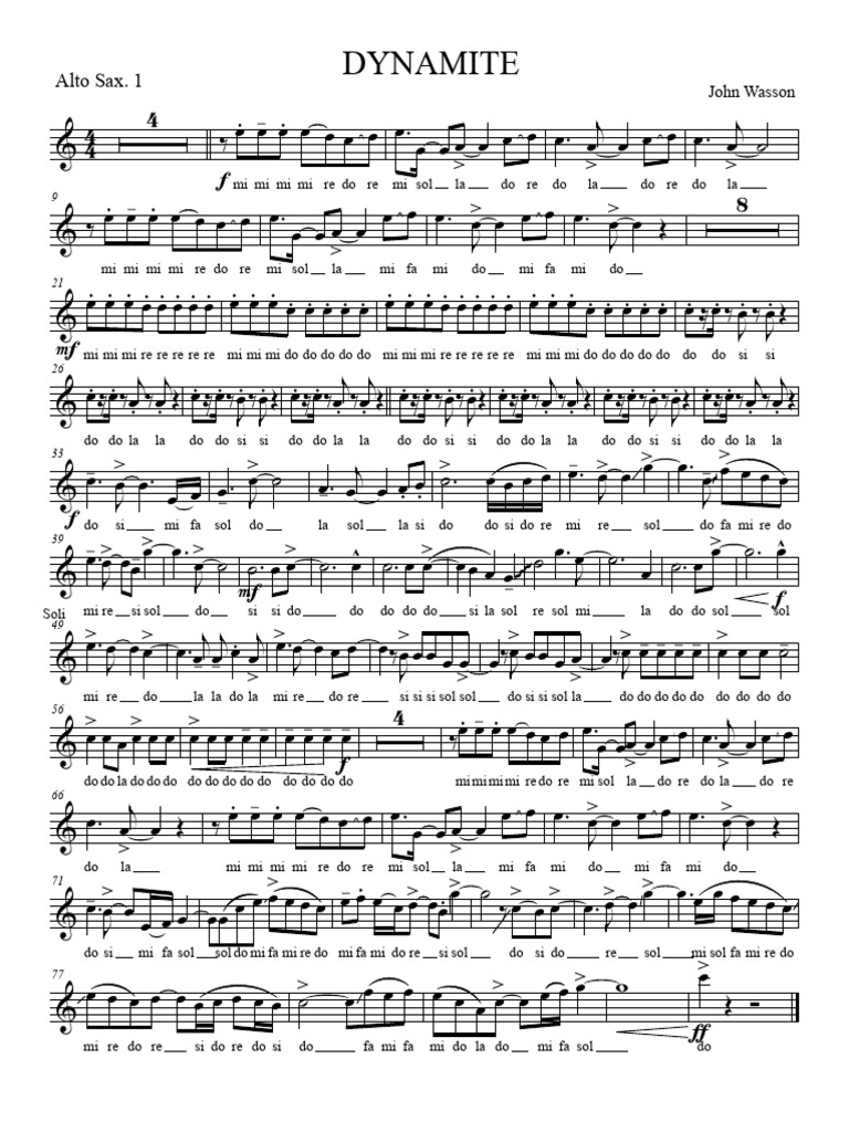 Dynamite | PDF